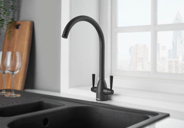 Carlow Kitchen Sink Tap - Matte Black – Deva By Methven