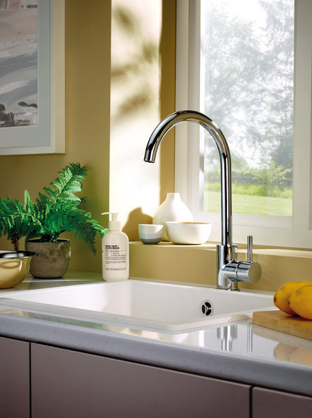 Indi Kitchen Sink Tap - Chrome – Deva By Methven