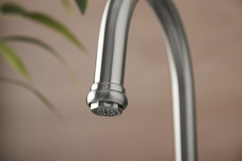 Georgian Kitchen Sink Tap - Brushed Chrome – Deva By Methven