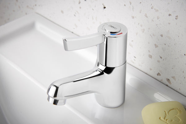 Lever Action Sequential Mono Basin Mixer – Deva By Methven