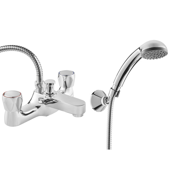 Vitality Round Bath Shower Mixer - 8lpm – Deva By Methven