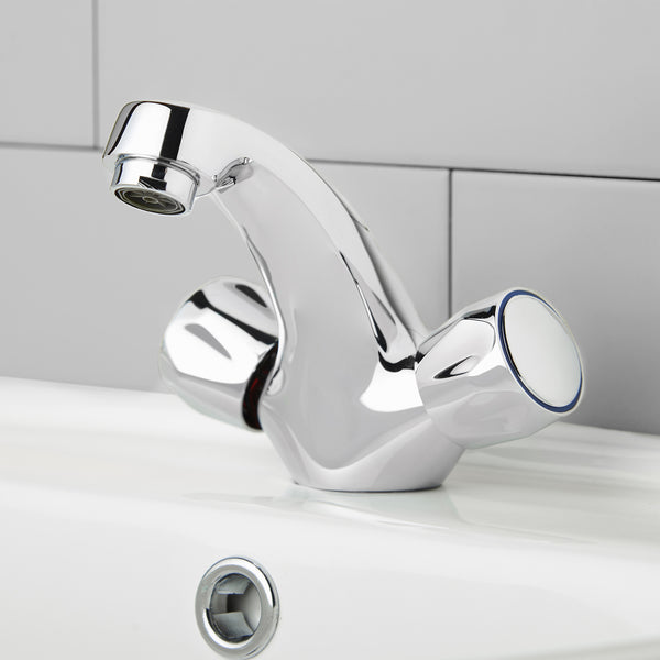 Vitality Round Basin Mixer - Chrome – Deva By Methven